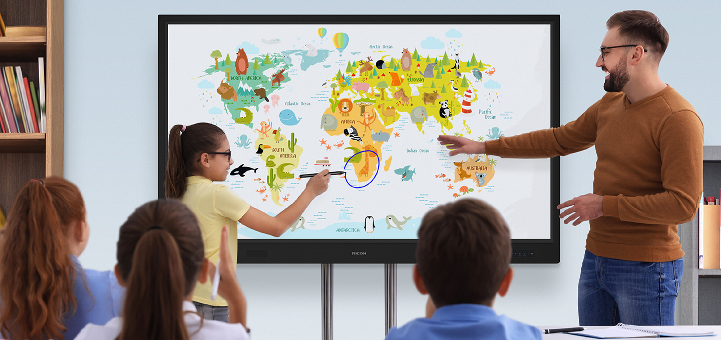 RICOH Interactive Whiteboard A8610 | Ricoh Europe